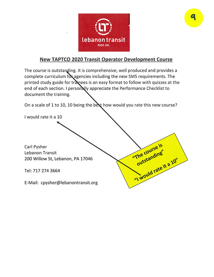 Dozens Of Testimonials From Our Customers