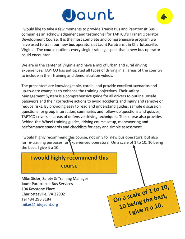 Dozens Of Testimonials From Our Customers